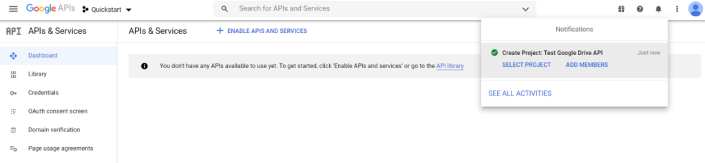 Google Drive API Integration using Postman