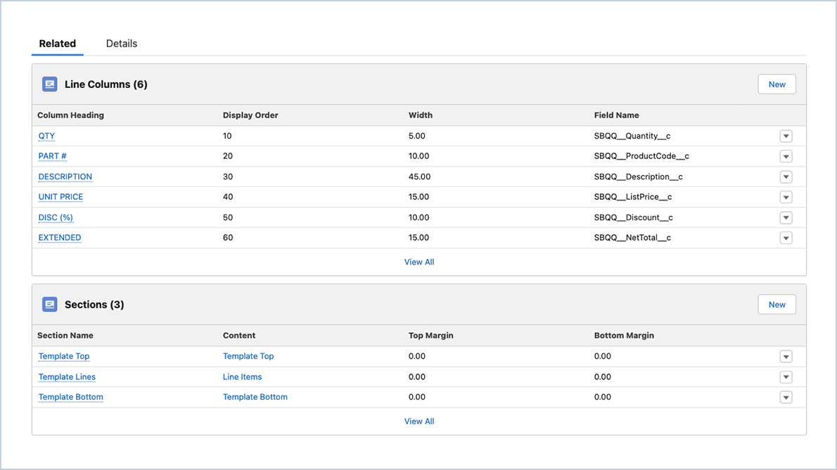 Design Quote Templates In Salesforce Cpq Inno Valley Works