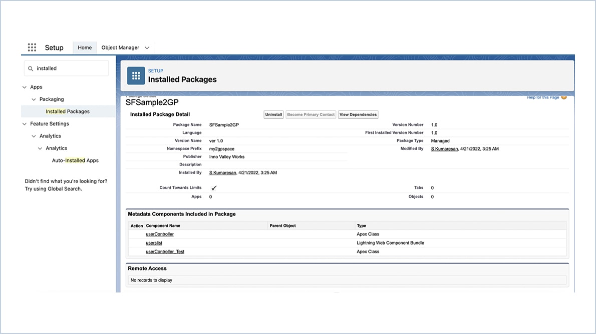Second Generation Managed Package | Salesforce