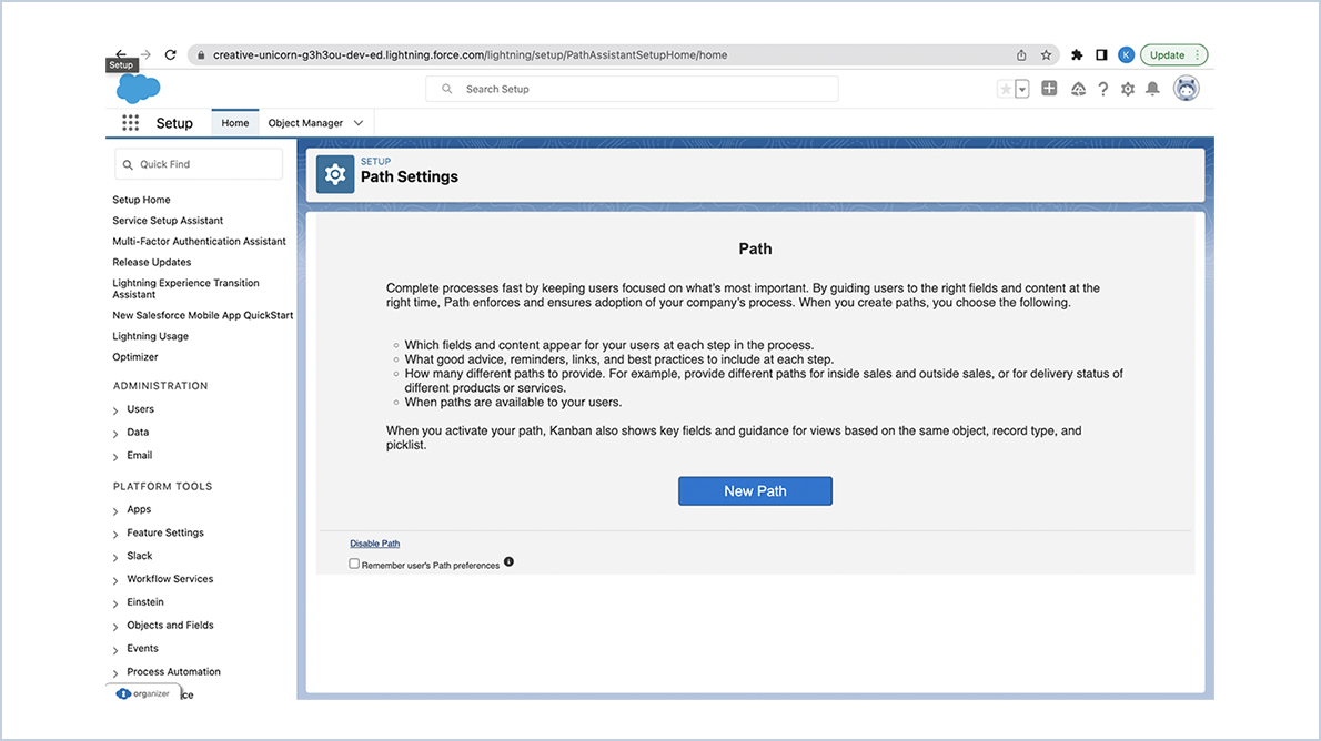 Lightning Salesforce Path Guide & Features