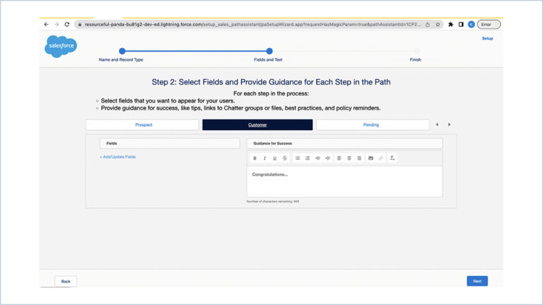 Lightning Salesforce Path Guide & Features