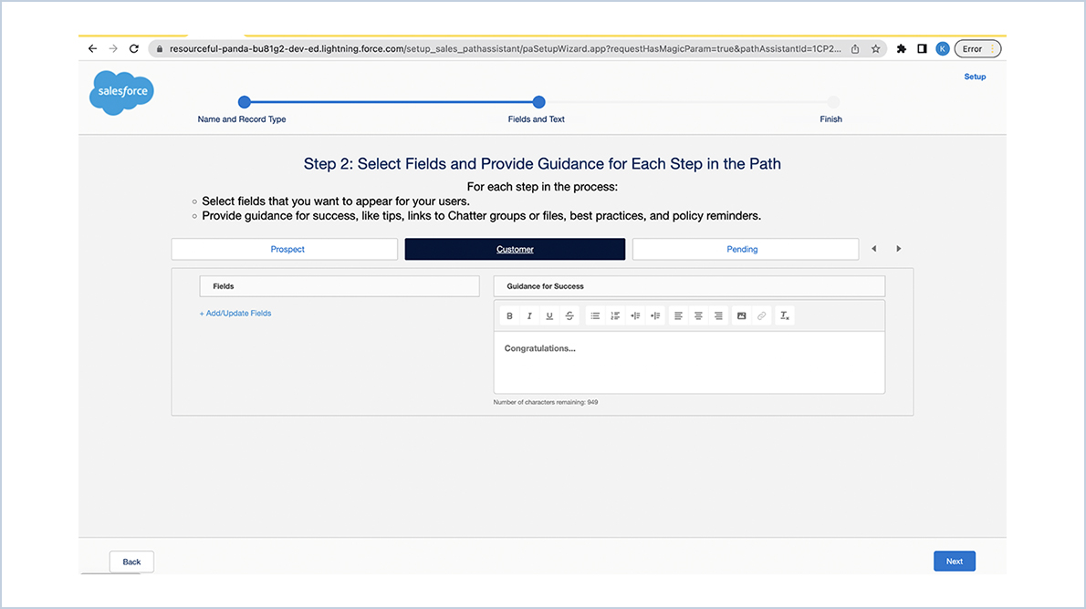 Lightning Salesforce Path Guide & Features