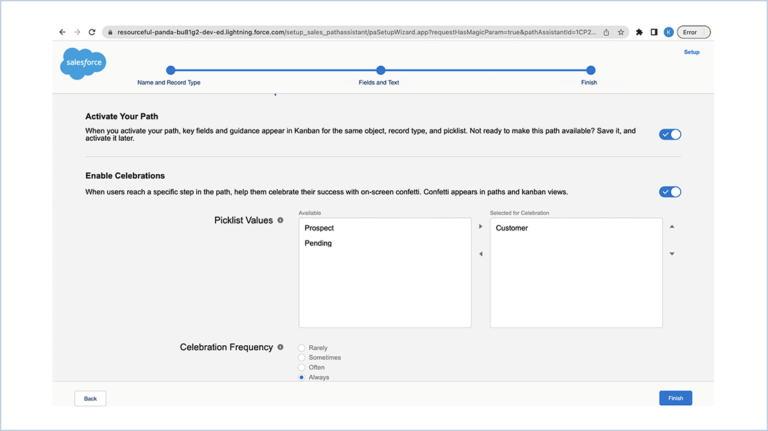 Lightning Salesforce Path Guide & Features