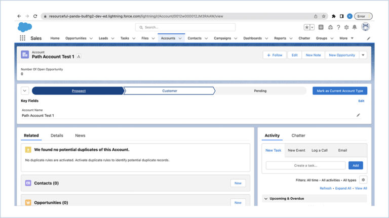 Lightning Salesforce Path Guide & Features