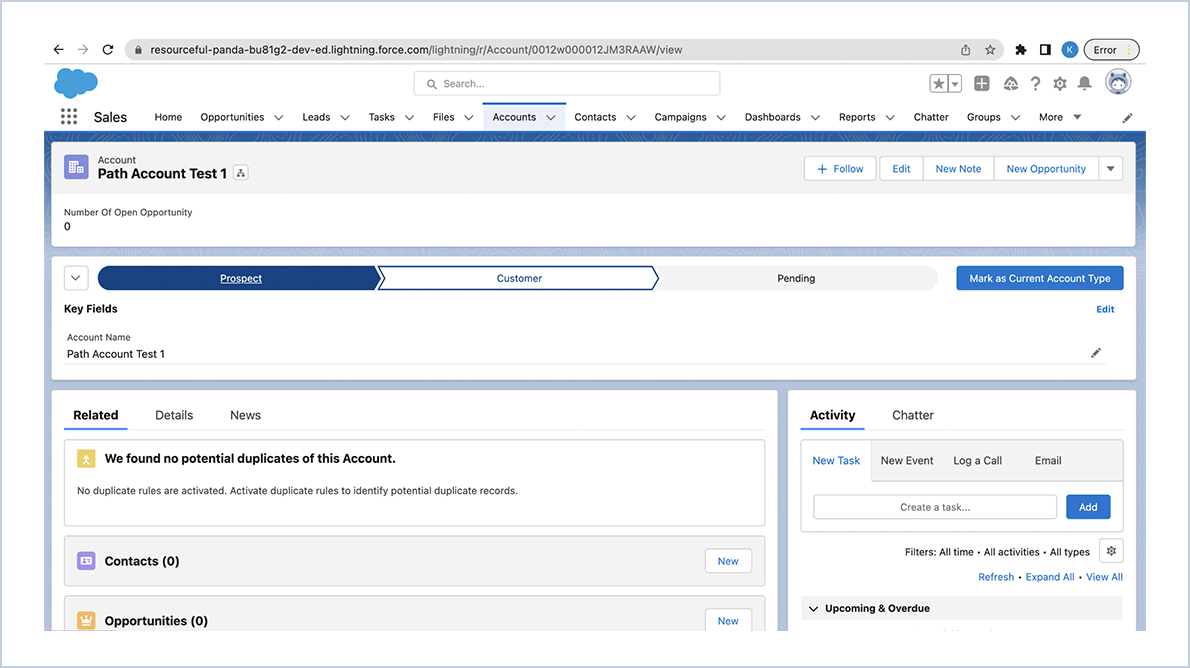 Lightning Salesforce Path Guide & Features