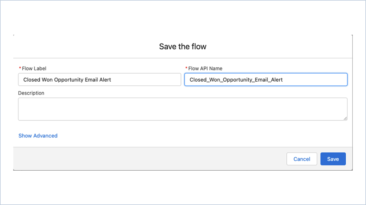 Send An Email From Record Trigger In Salesforce Flow