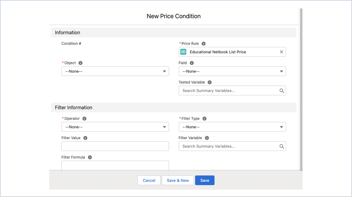 Design a Price Rule for Salesforce CPQ – Step-by-Step Guide