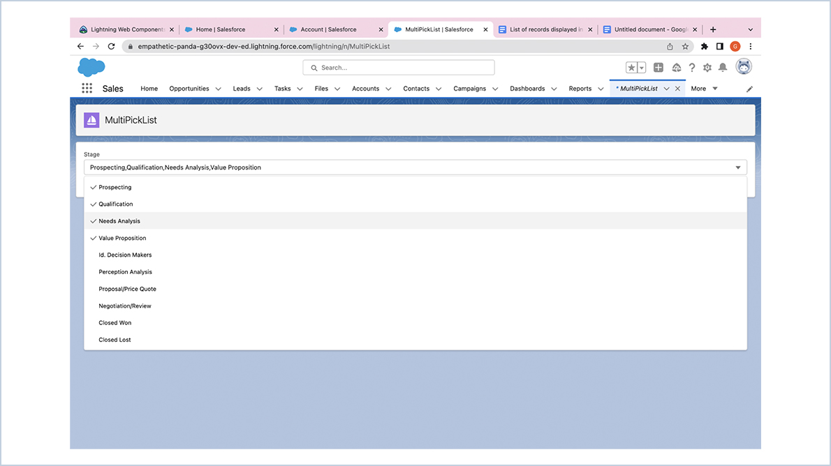 Multiple Selections on a Drop-Down List Guide
