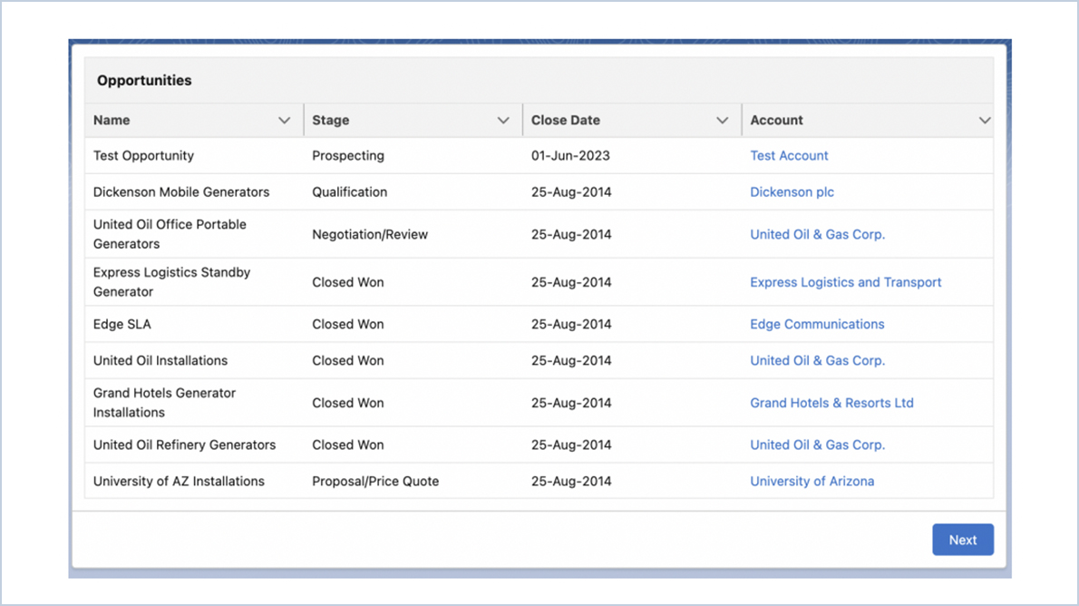 How to Use Data Table In Flow – Salesforce